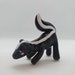 Mini Skunk, Polymer Clay Skunk, Mini Skunk Sculpture, Handmade, Hand ...