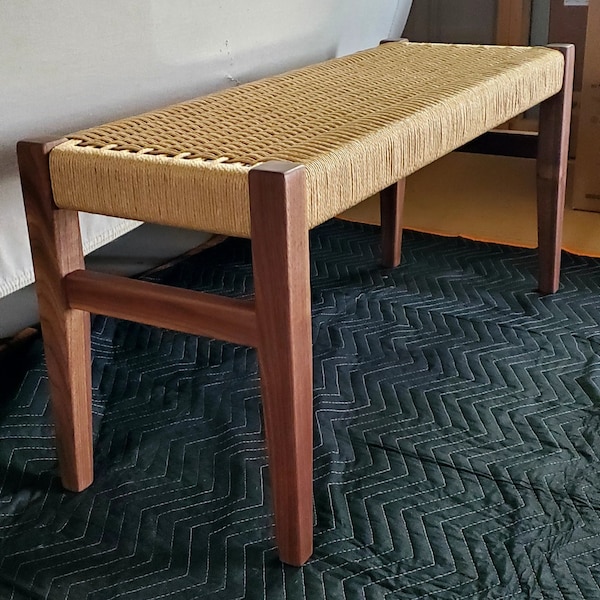 Woven Bench - Etsy