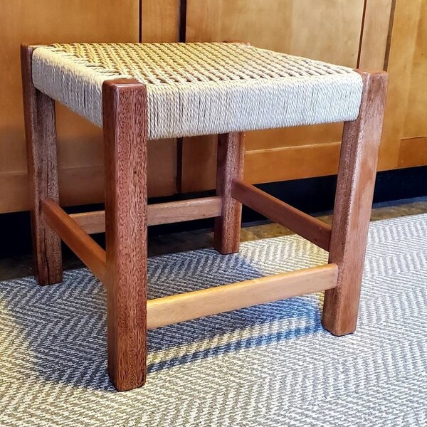 Wood Foot Stool - Etsy