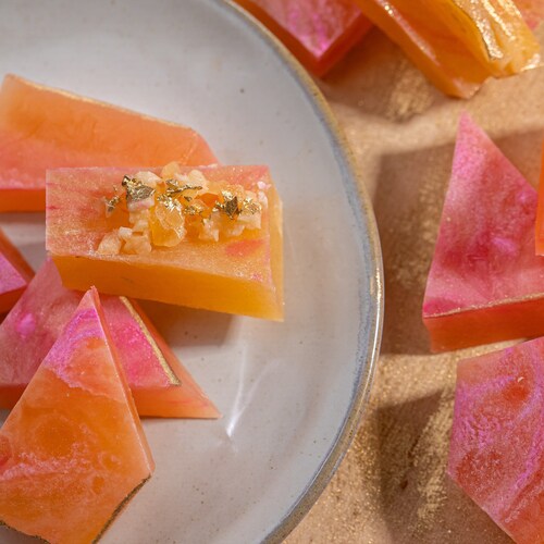 Peach Moonstone Kohakutou Candy Edible Jewelry Vegan Gluten - Etsy