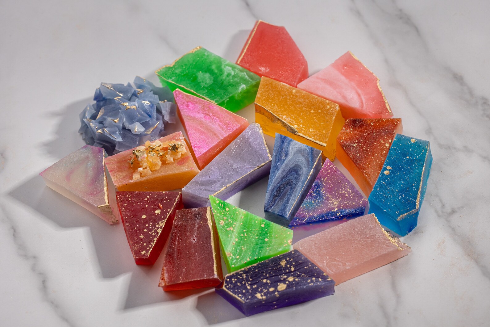 Edible Treasure Box, Kohakutou Candy Box, Crystal Candy, Edible Gem ...