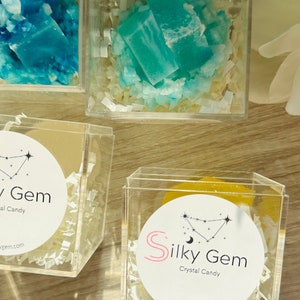 The Jewel Box Kohakutou Candy, One Flavored, Crystal Candy, Edible Gem ...