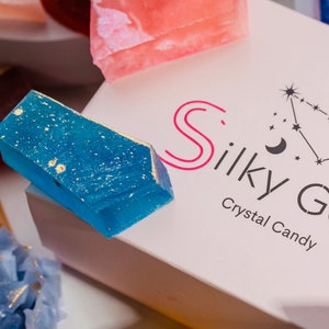 Edible Treasure Box, Kohakutou Candy Box, Crystal Candy, Edible Gem ...