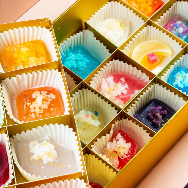30 Signature Piece Crystal Candy Gems, Vegan, Gluten Free, Kohakutou ...