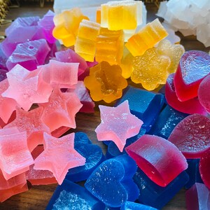 The Gemmies Handmade Kohakutou Candy, Multiple Flavored, Crystal Candy ...