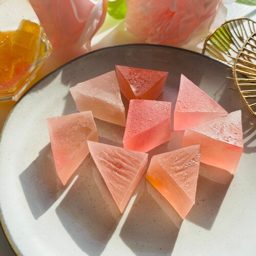 Peach Moonstone Kohakutou Candy Edible Jewelry Vegan Gluten - Etsy