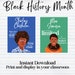 Black History Month, Black History Month Posters, Classroom Posters ...