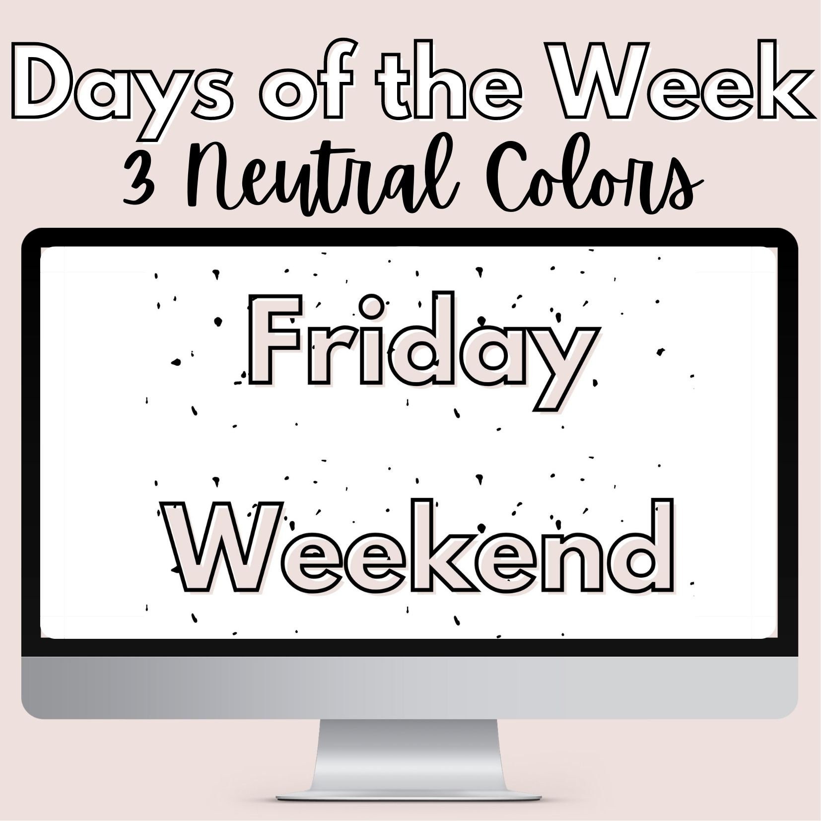 Neutral Dots Classroom Decor BUNDLE - Etsy Canada