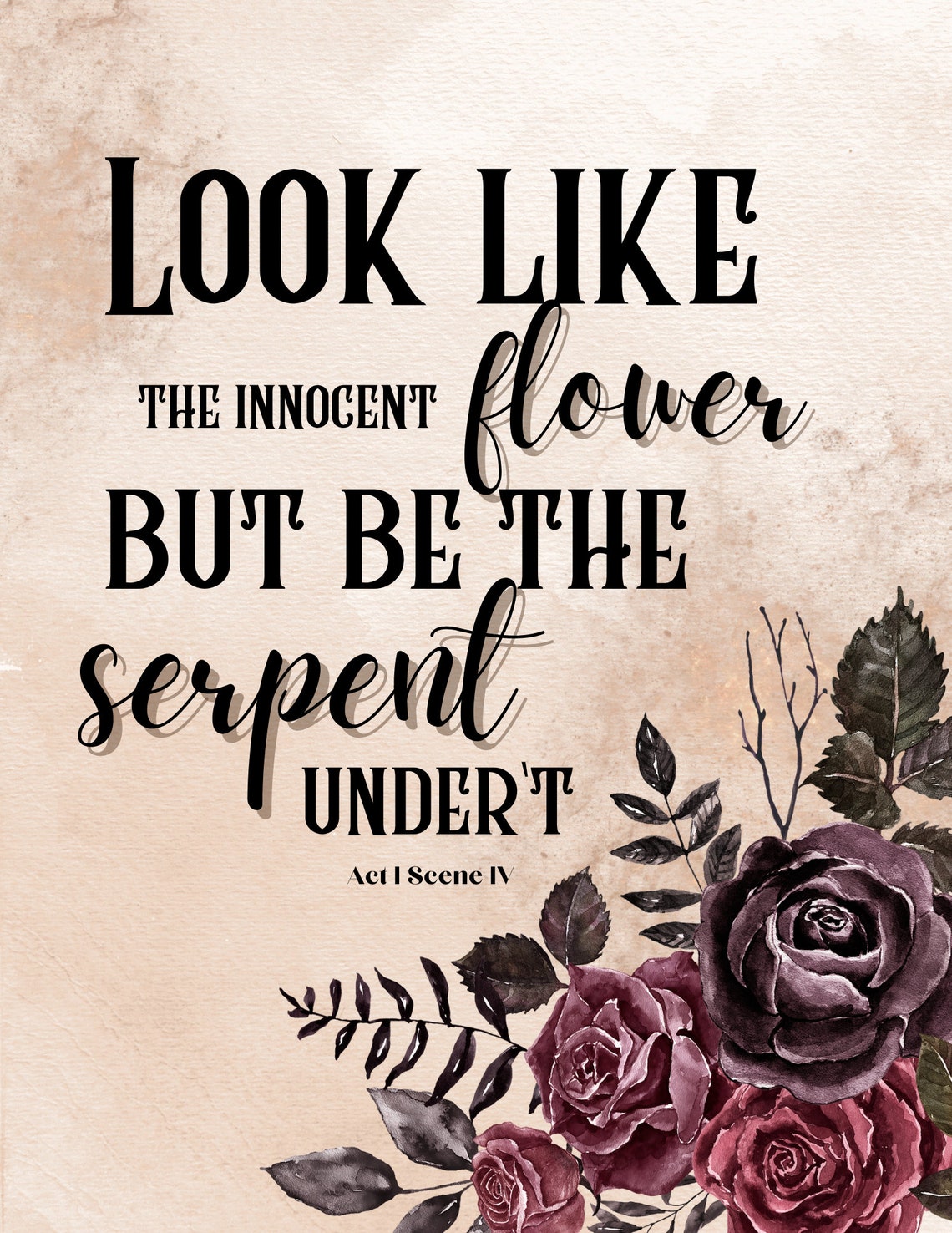 Macbeth Posters Shakespeare Posters Classroom Posters - Etsy