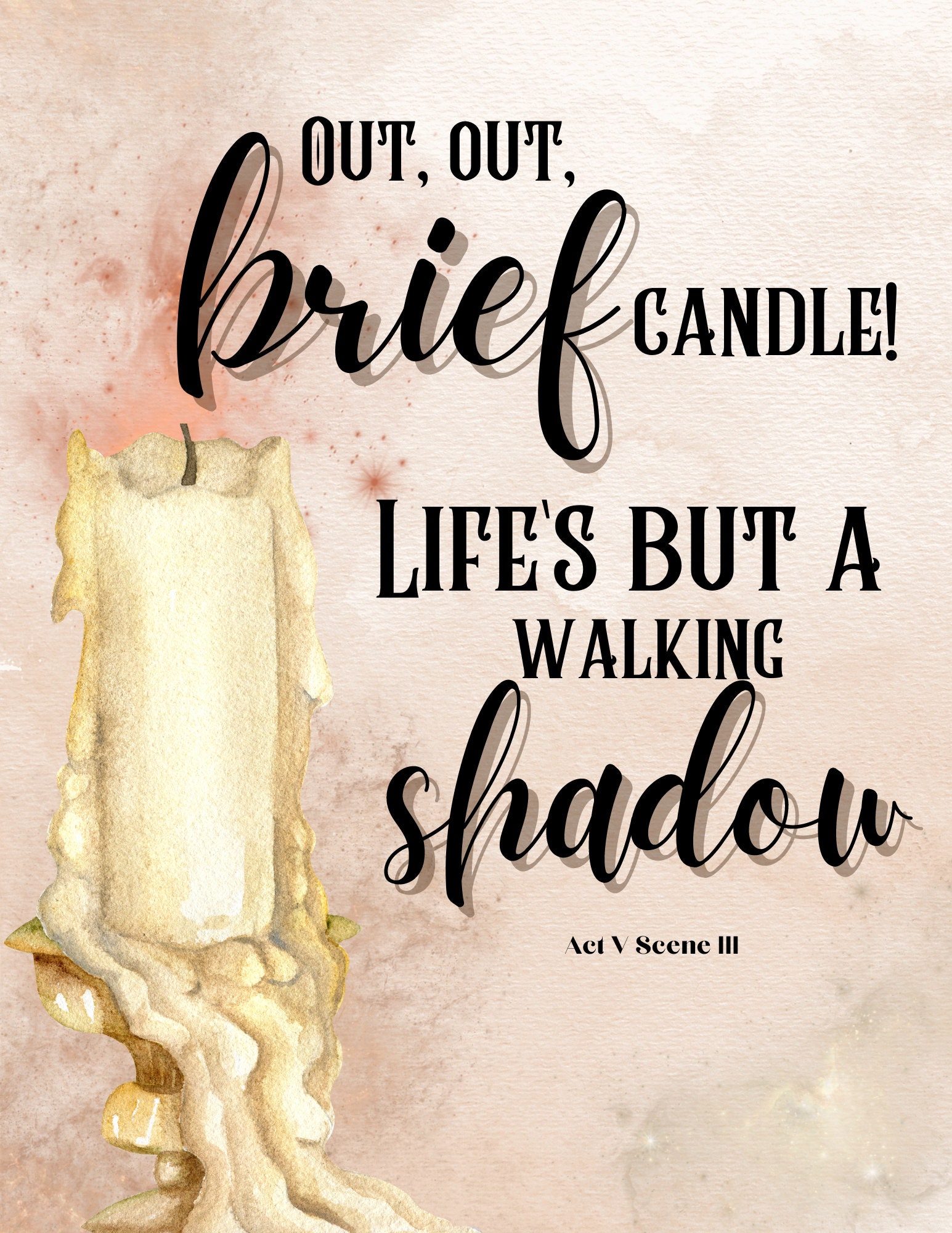 Macbeth Posters Shakespeare Posters Classroom Posters - Etsy