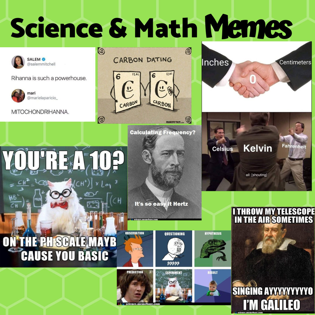 Science and Math Class Memes | Etsy
