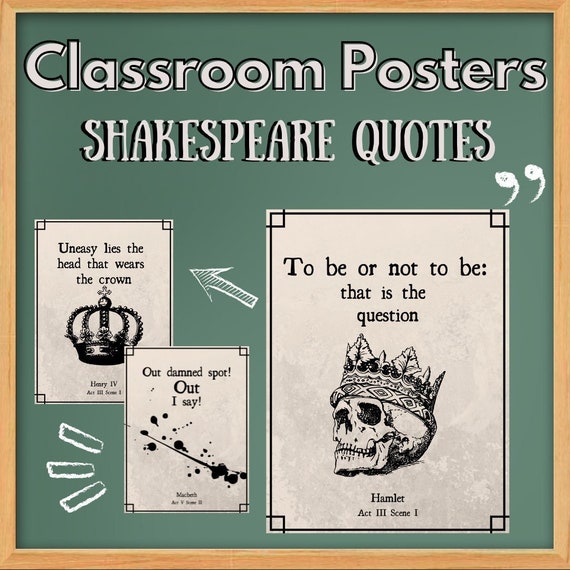 English Classroom Decor Middle and High School Classroom - Etsy