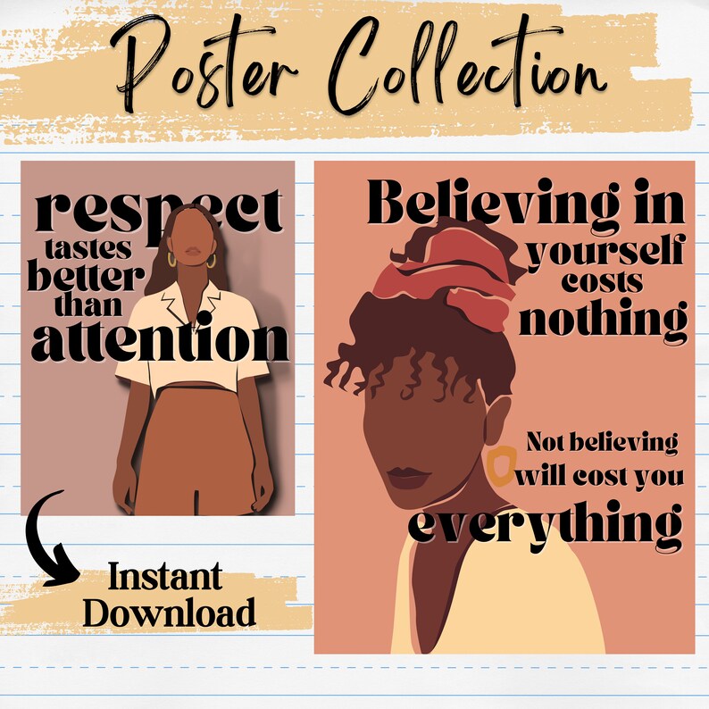 Black History Month Classroom Posters, Inspirational Poster, Classroom ...
