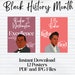 Black History Month, Black History Month Posters, Classroom Posters ...