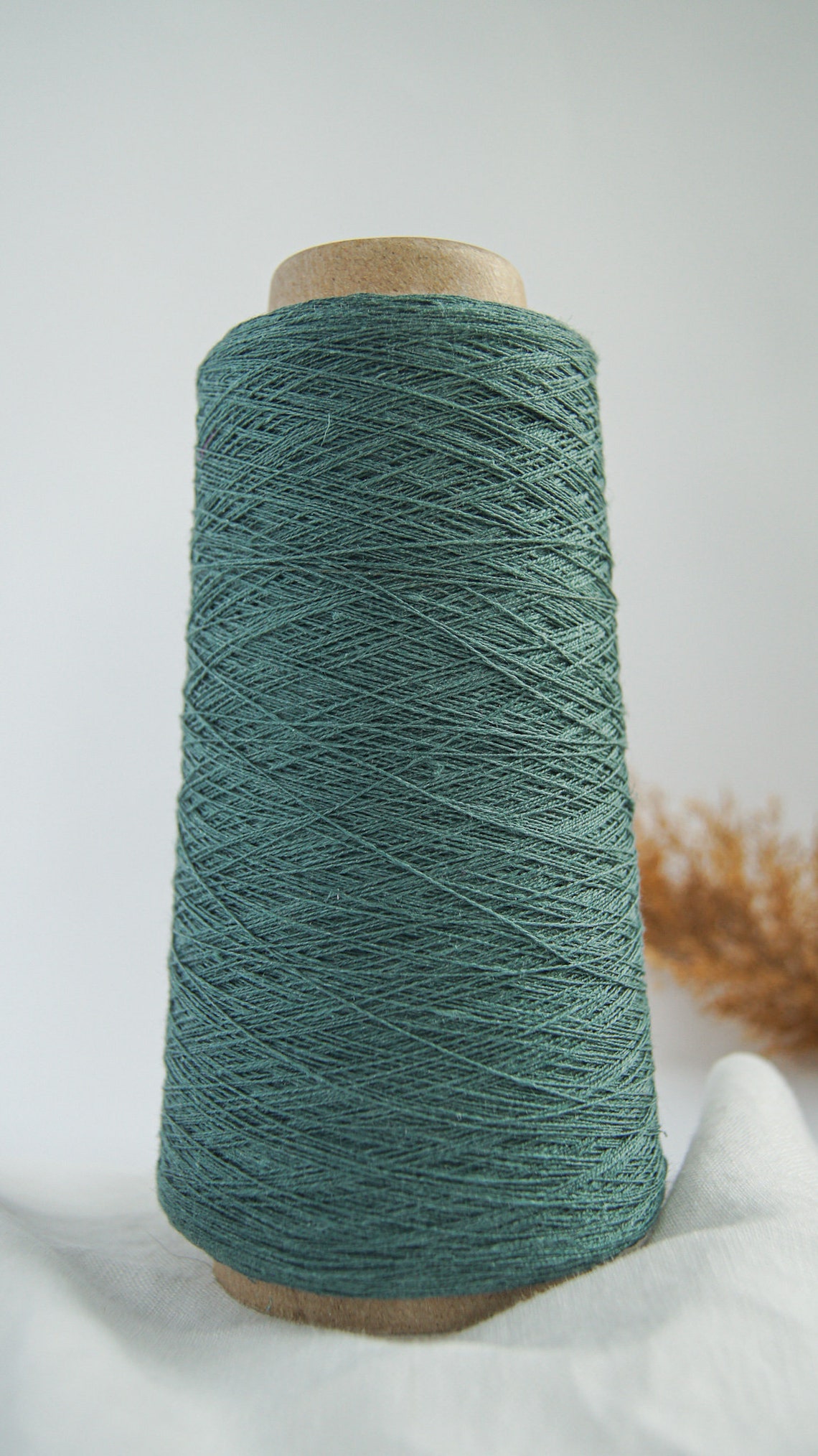 2 Ply 100% Linen Yarn on Cone, for Knitting Machine & Weaving - Etsy