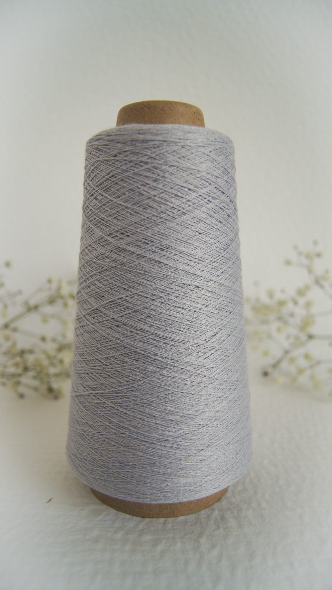 Linen and Organic Cotton Yarn on Cone | for Knitting Machine and ...