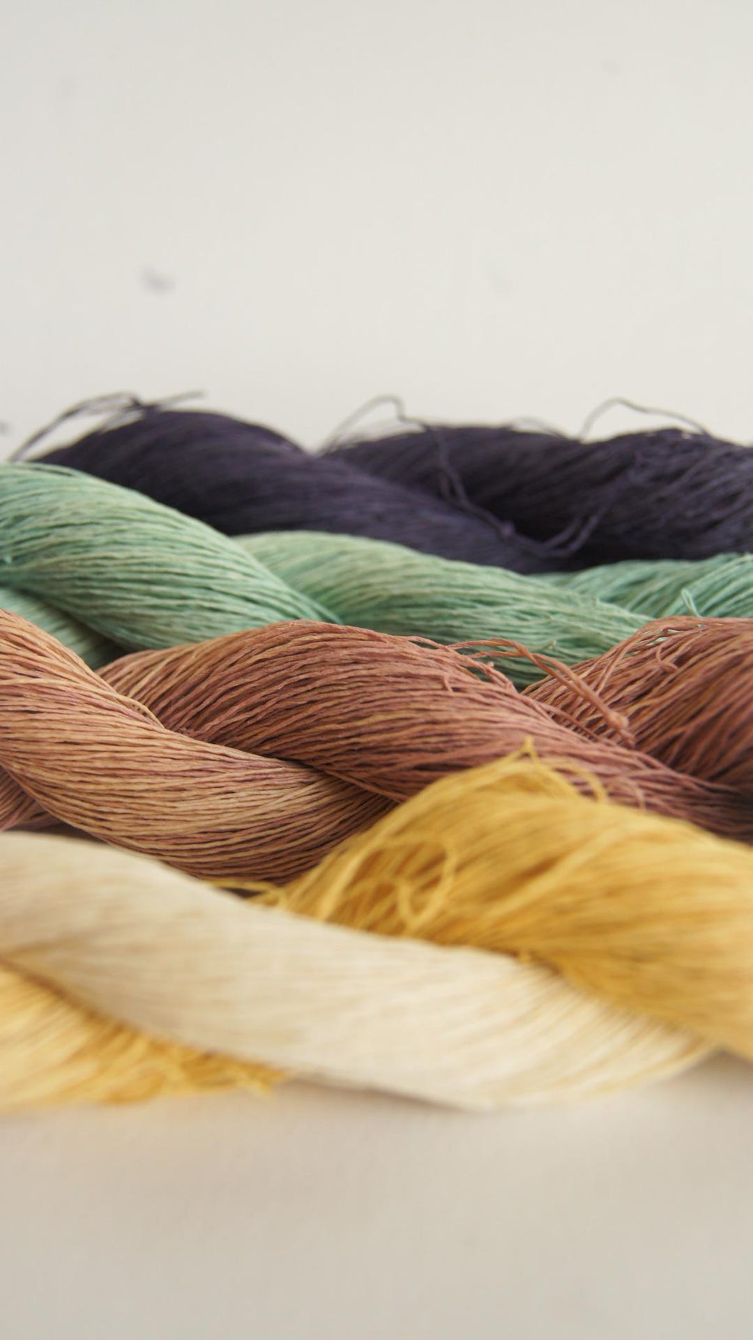 Hand Dyed Paper Yarn - Etsy