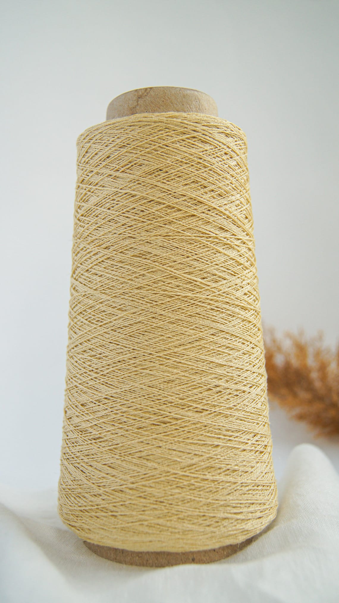 2 Ply 100% Linen Yarn on Cone, for Knitting Machine & Weaving - Etsy
