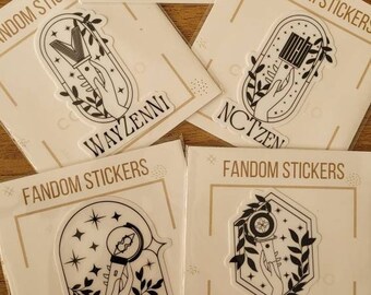 Fandom Stickers Pack - Etsy