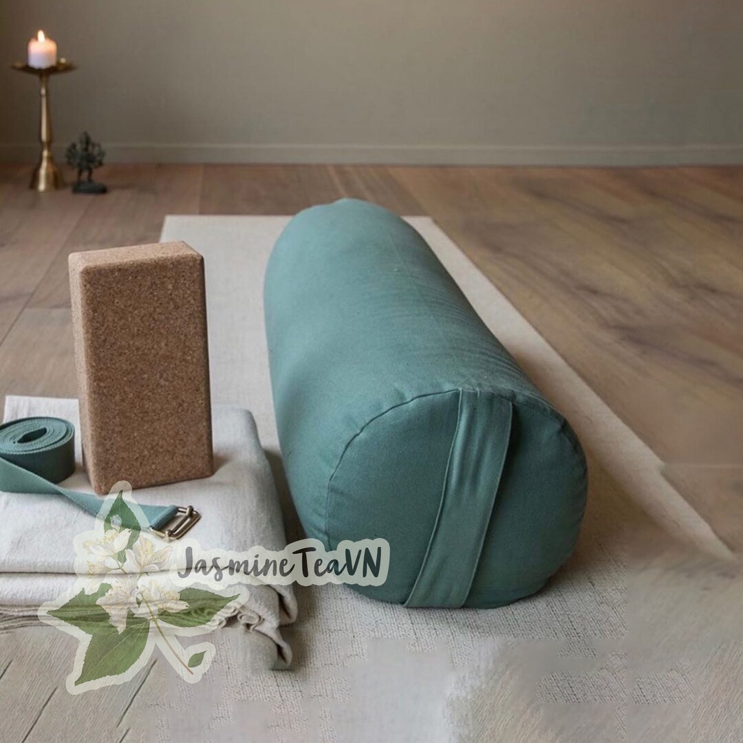 ONLY COVER Natural Yoga Bolster Meditation Cushion - Etsy