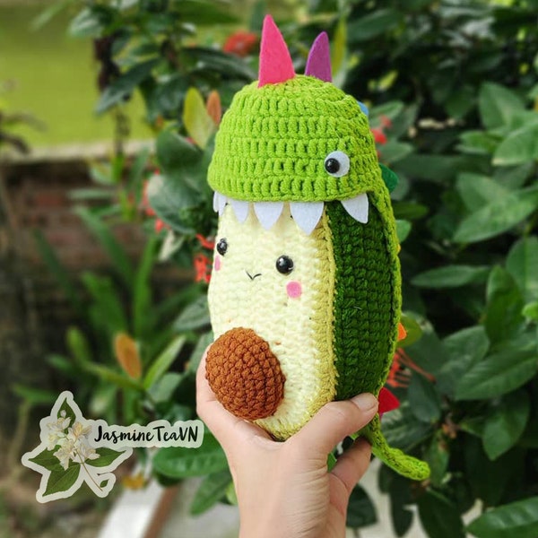 Hey Bear Avocado Crochet - Etsy