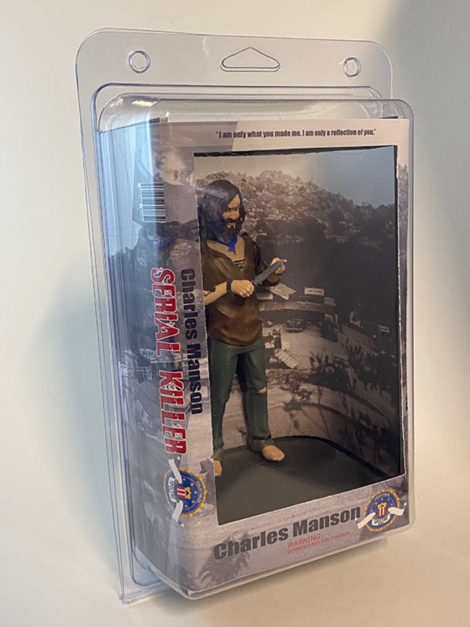 Charles Manson Acion Figure 7 Inch Spectrestudios - Etsy