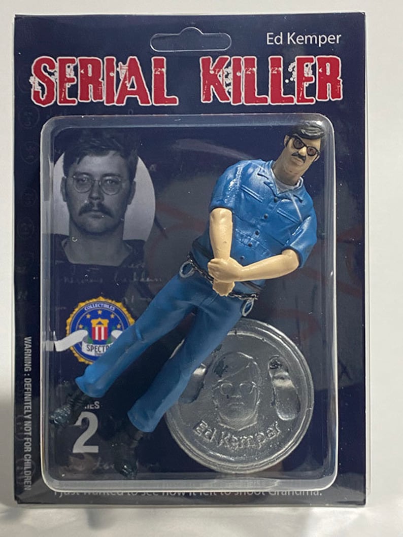 Ed Kemper Action Figure Spectrestudios Serial Killer - Etsy