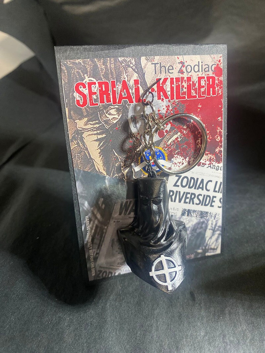 The Zodiac Killer Keychain - Etsy