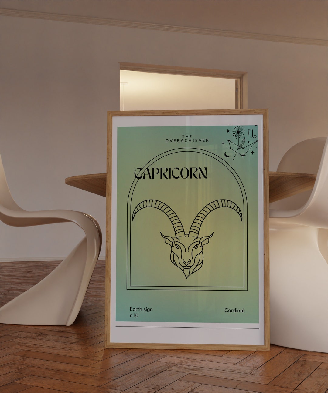 Capricorn Astrology Poster,astrology Art Printable,gifts for Capricorn ...