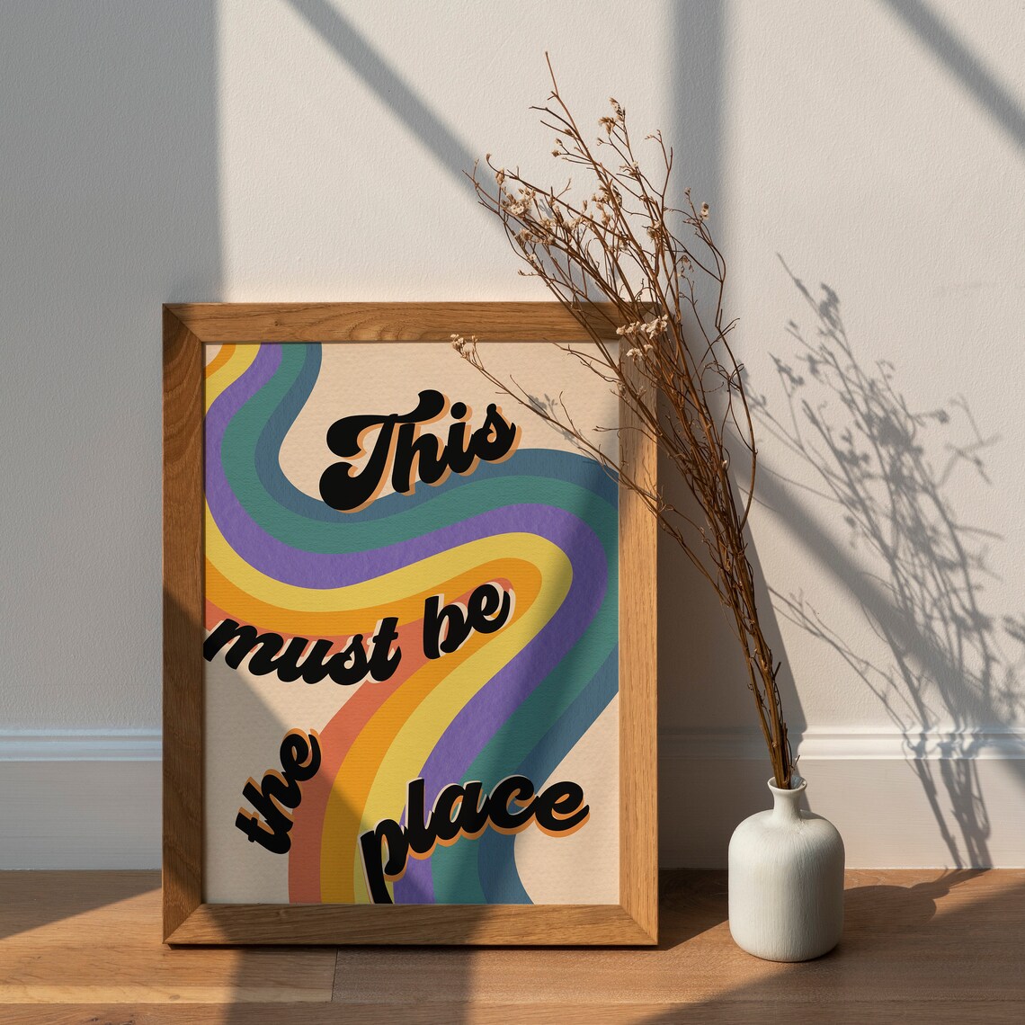 70s Wall Decor Retro 70s Home Decor 70s Posterthe Talking | Etsy