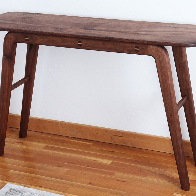Mid Century Entry Table - Etsy