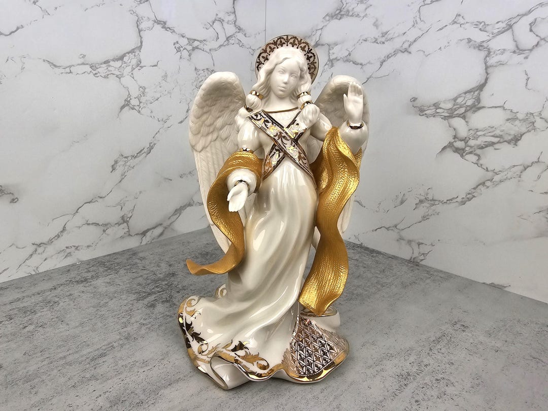 Vintage Lenox First Blessing Angel of Piece Porcelain Angel Sculpture ...
