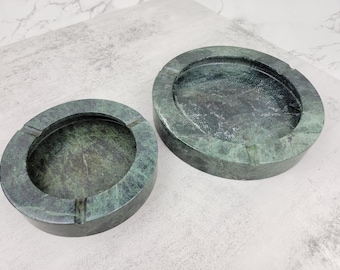 Marble Ashtray Set - Etsy