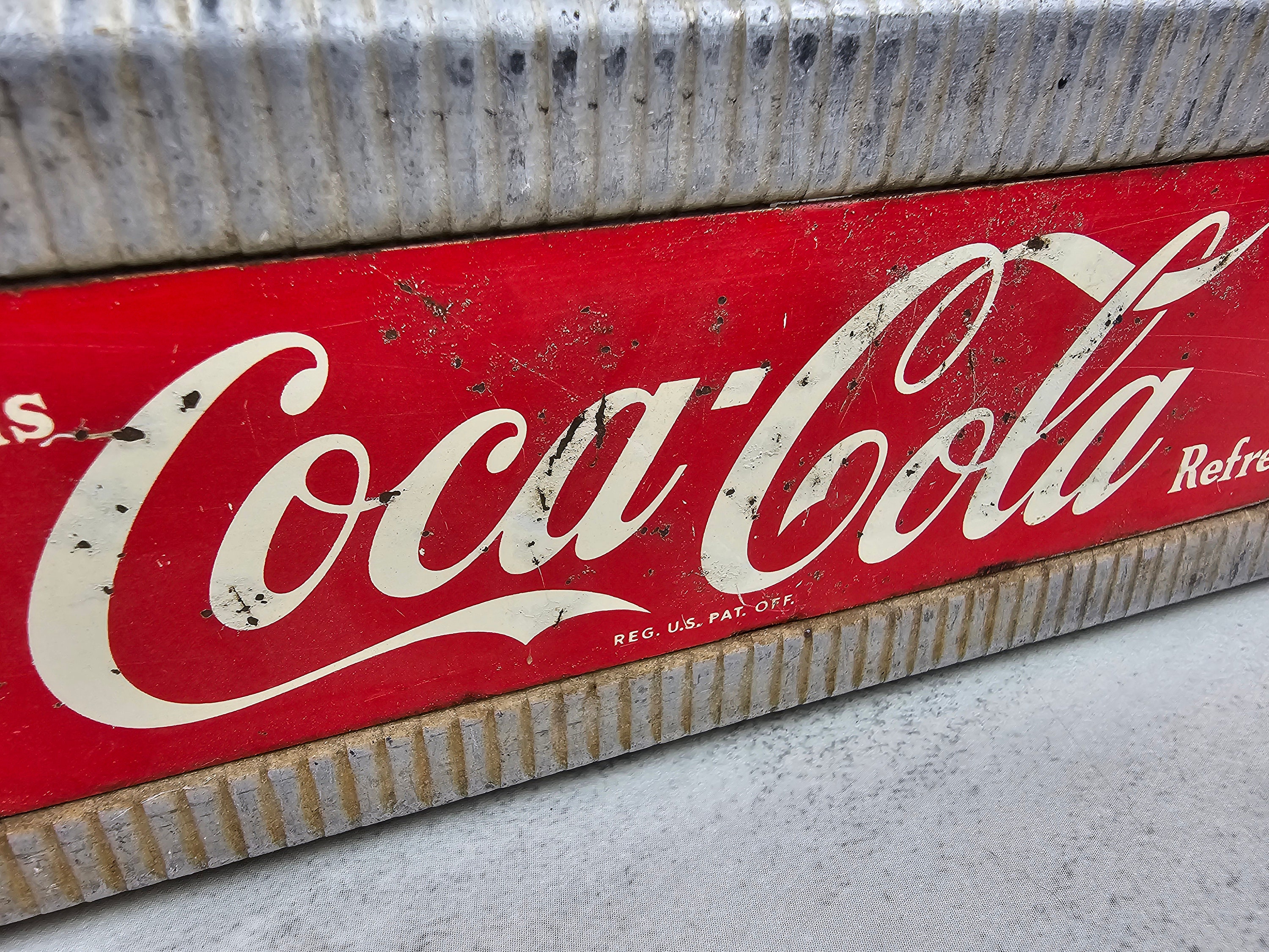 Vintage Coca Cola Aluminum Six Pack Carrier | Vintage Coke Carry Case ...