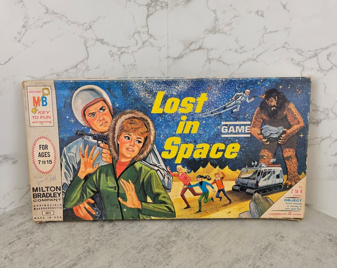 Vintage 1965 Lost in Space Board Game | Vintage Milton Bradley Board ...