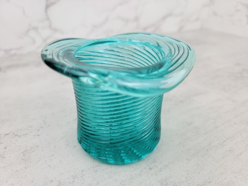 Vintage Depression Glass Top Hat Vases and Toothpick Holders - Etsy