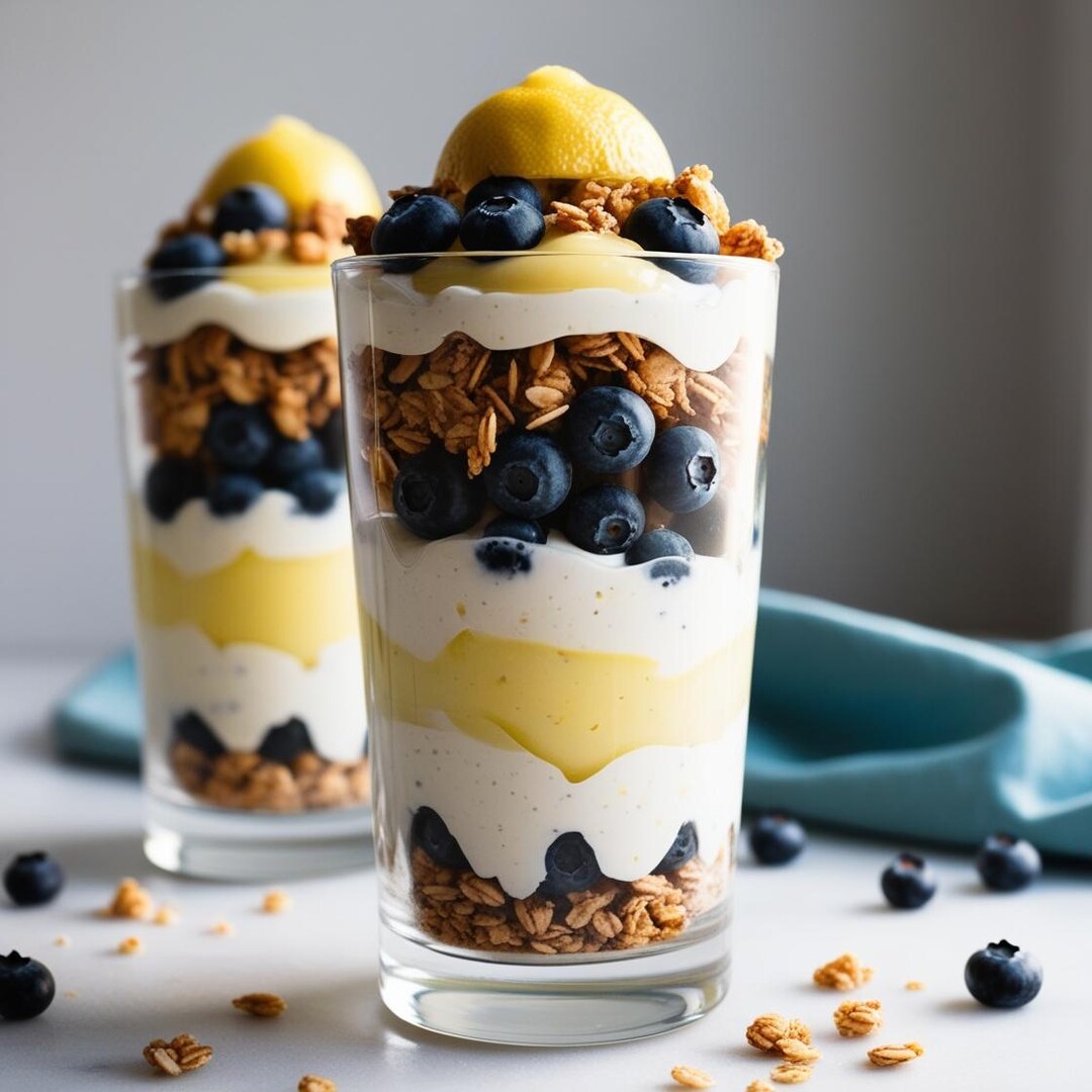 Lemon and Blueberry Parfait Recipe | Refreshing and Healthy Dessert ...