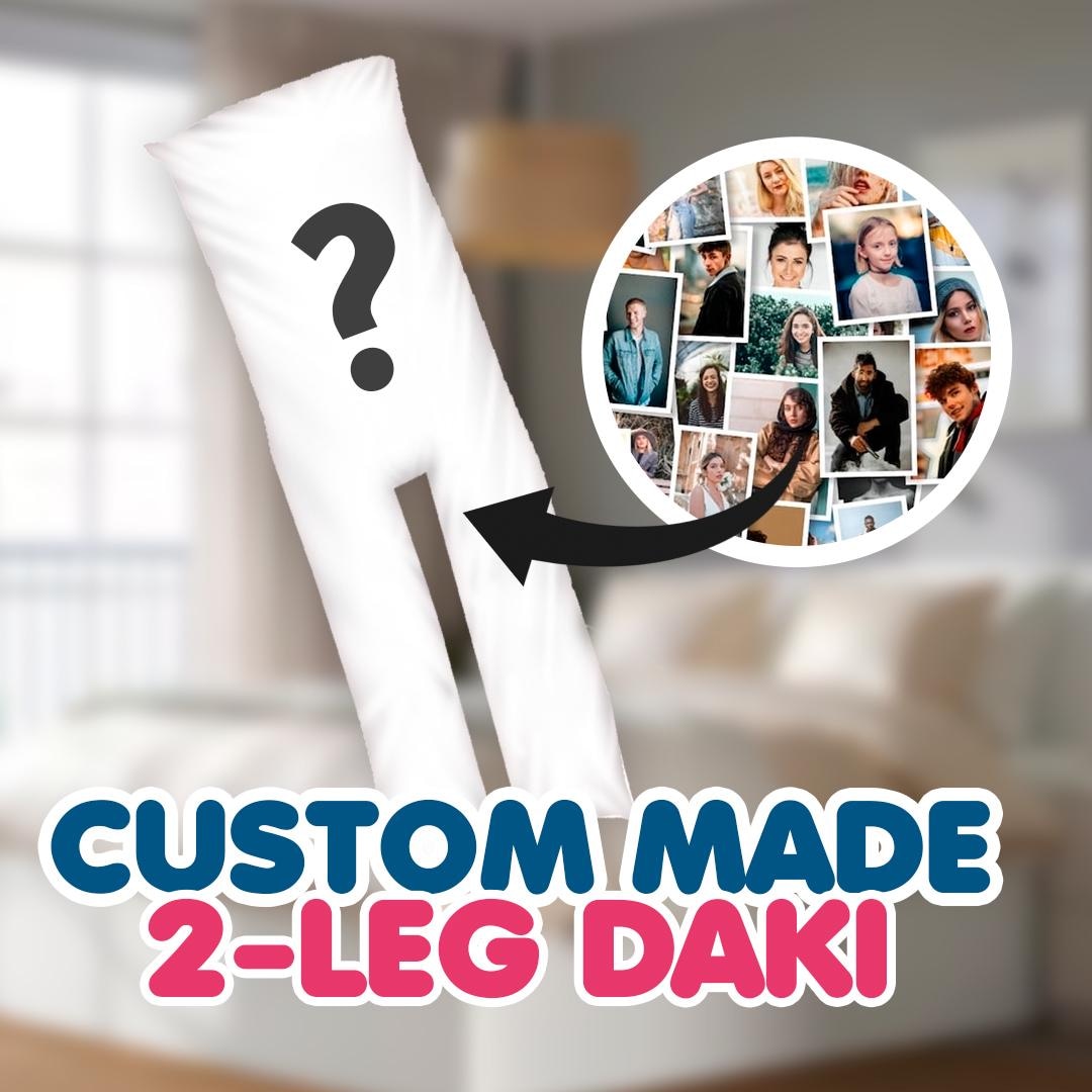 Custom Made Japanese Hugging Body 2-LEG Split Pillow Dakimakura Cover ...