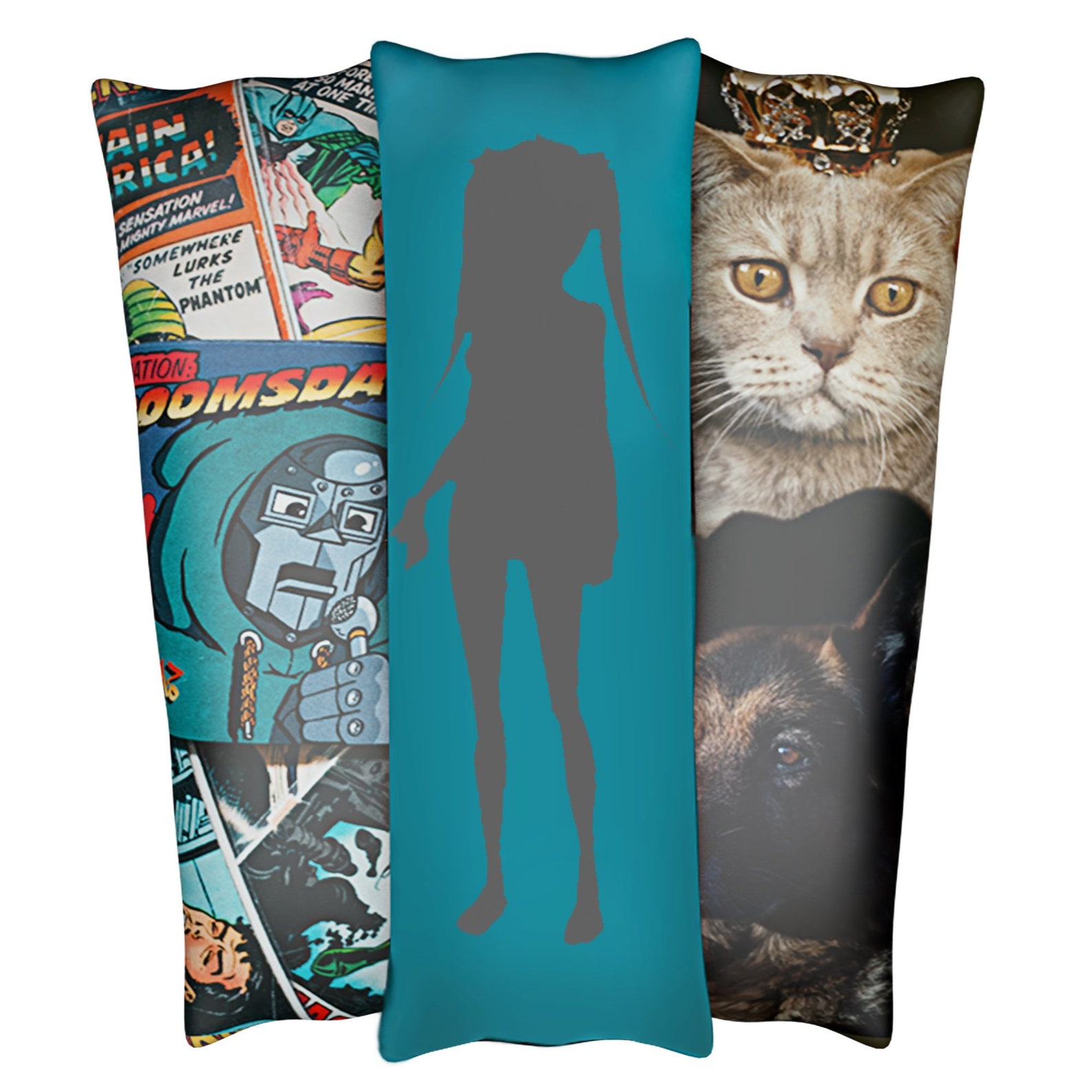 Custom Made Japanese Hugging Body 2-LEG Split Pillow Dakimakura Cover ...