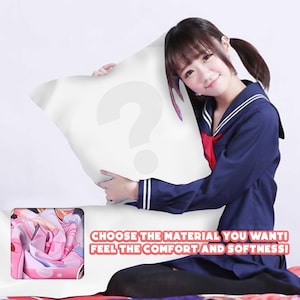 Custom Made Japanese Hugging Body 2-LEG Split Pillow Dakimakura Cover ...