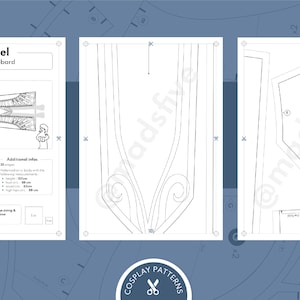 PATTERNS & TUTORIALS : Isobel/moon Cleric Inspired Coat - Etsy