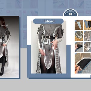 PATTERNS & TUTORIALS : Isobel/moon Cleric Inspired Coat - Etsy