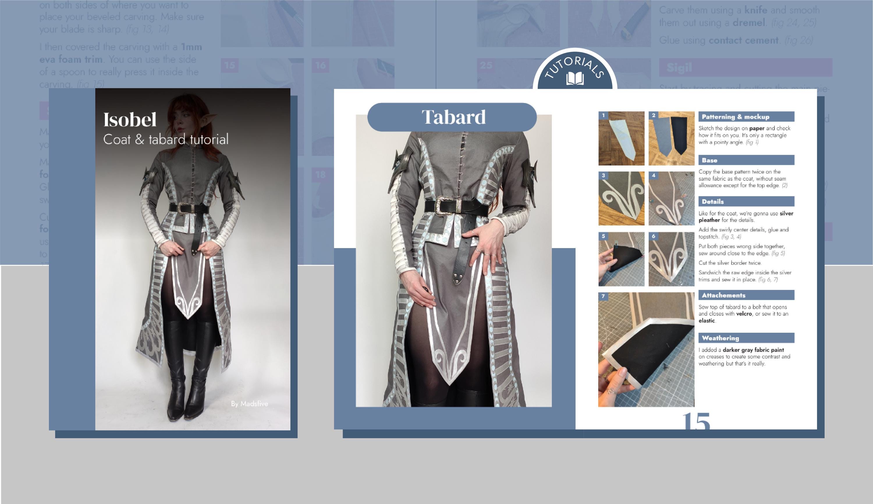 PATTERNS & TUTORIALS : Isobel/moon Cleric Inspired Coat - Etsy