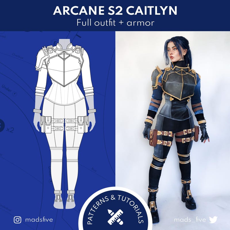 Arcane Cosplay Outfits - Etsy