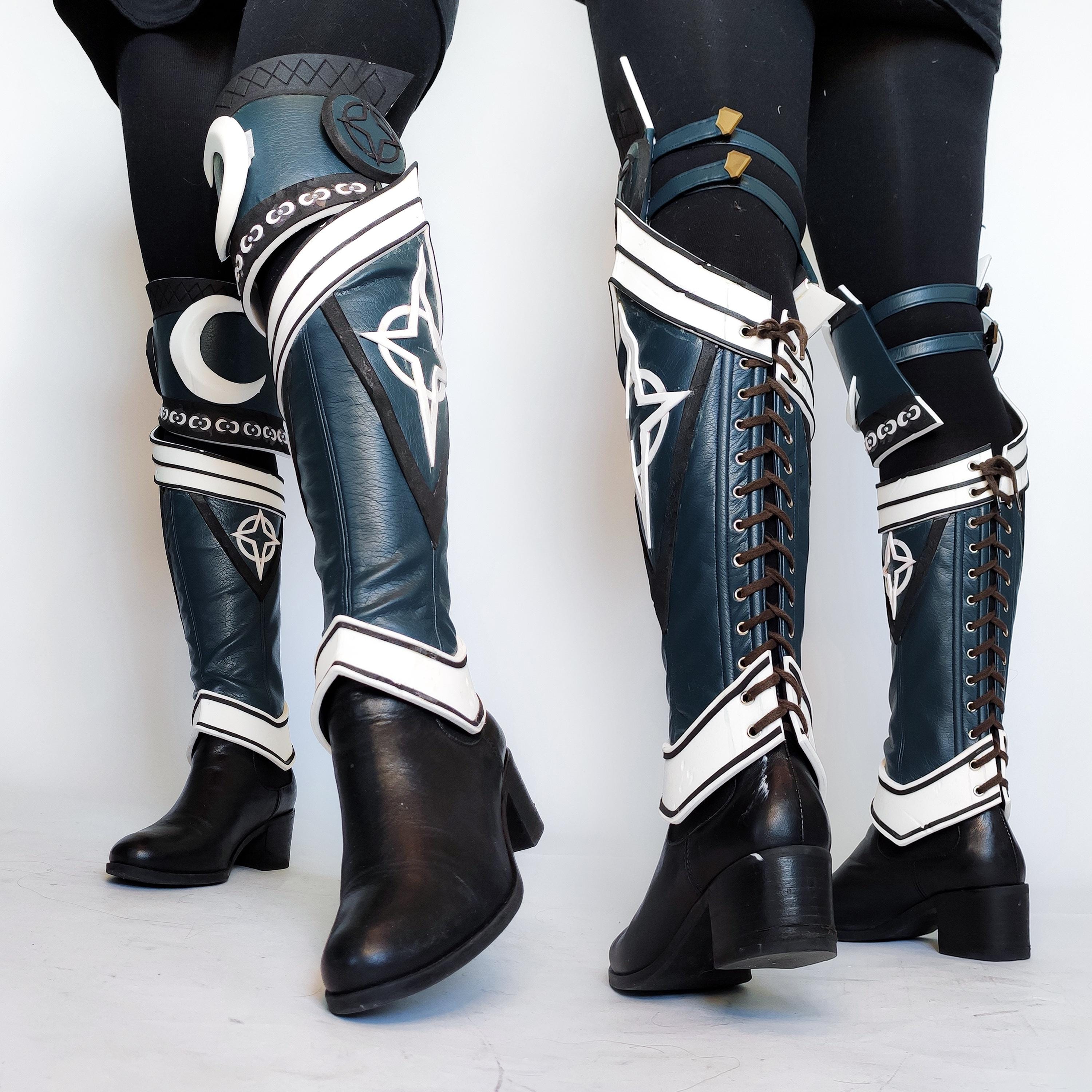 PATTERNS & TUTORIALS : Isobel/moon Cleric Boot Covers - Etsy