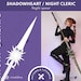 PATTERNS & TUTORIALS - Dark Justiciar Shadowheart Inspired Spear - Etsy