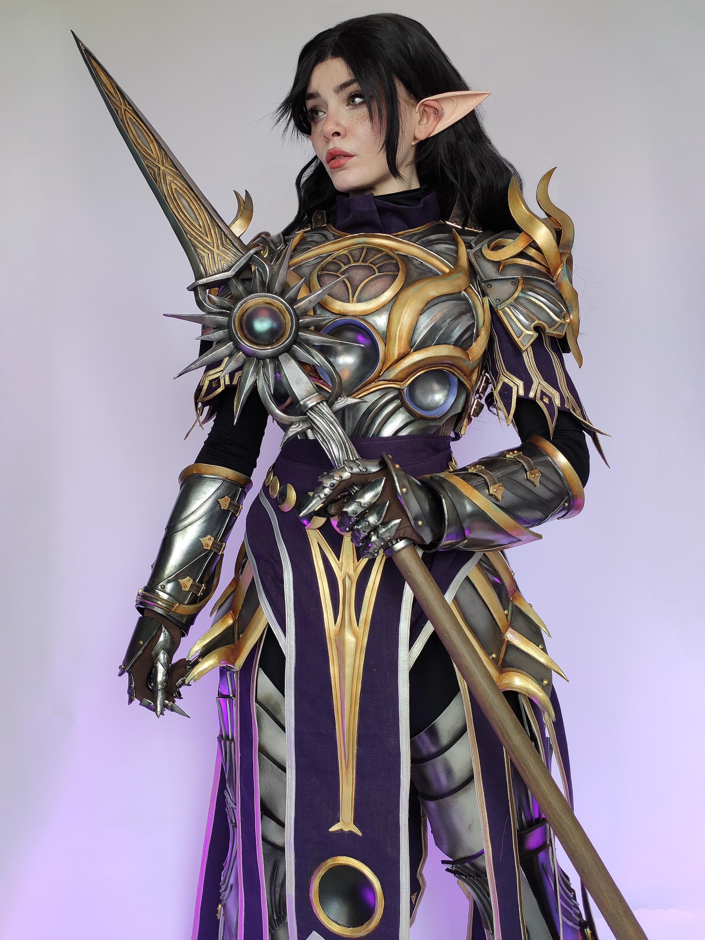 PATTERNS & TUTORIALS - Dark Justiciar Shadowheart Inspired Spear - Etsy