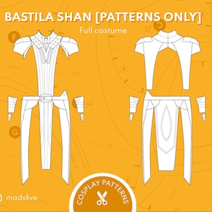 PATTERNS ONLY - Bastila Shan - Etsy