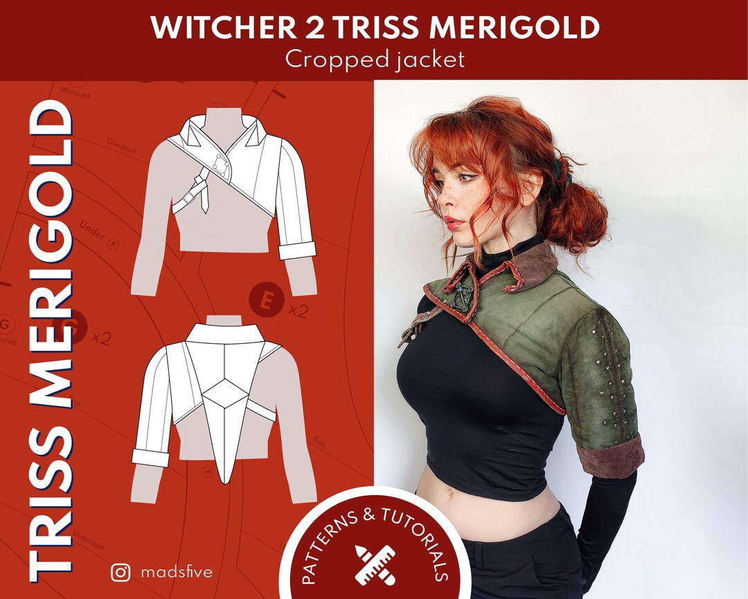 PATTERNS & TUTORIALS - Witcher 2 Triss Merigold's Jacket - Etsy