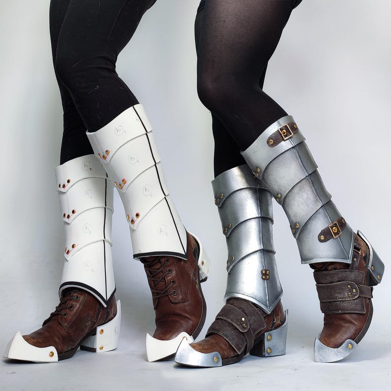 PATTERNS & TUTORIALS - Jessie Inspired Leg Armor - Etsy